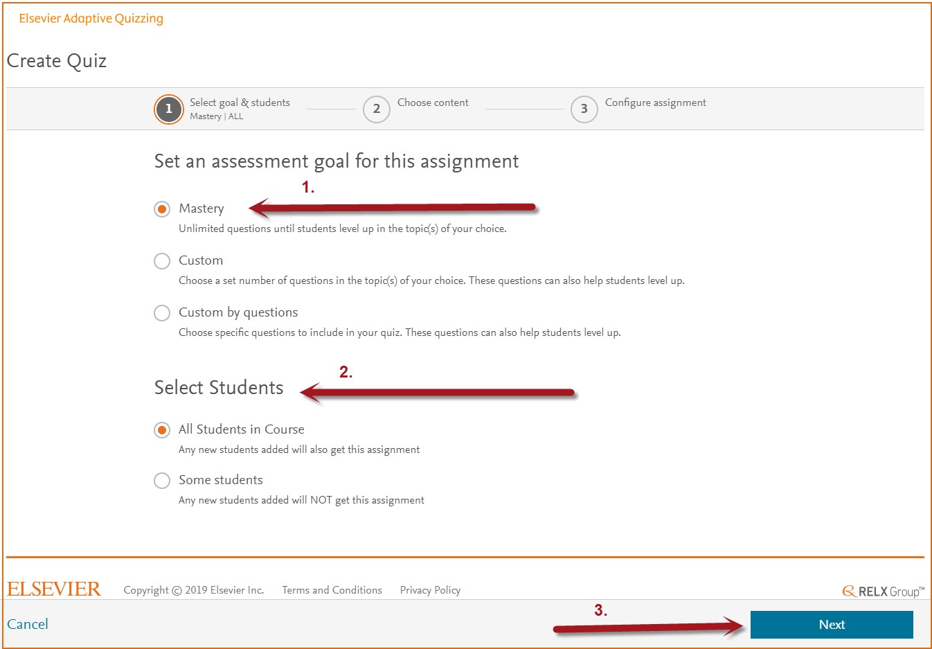 How do I create a custom mastery assignment in EAQ? - Simulation Learning System, Virtual ...